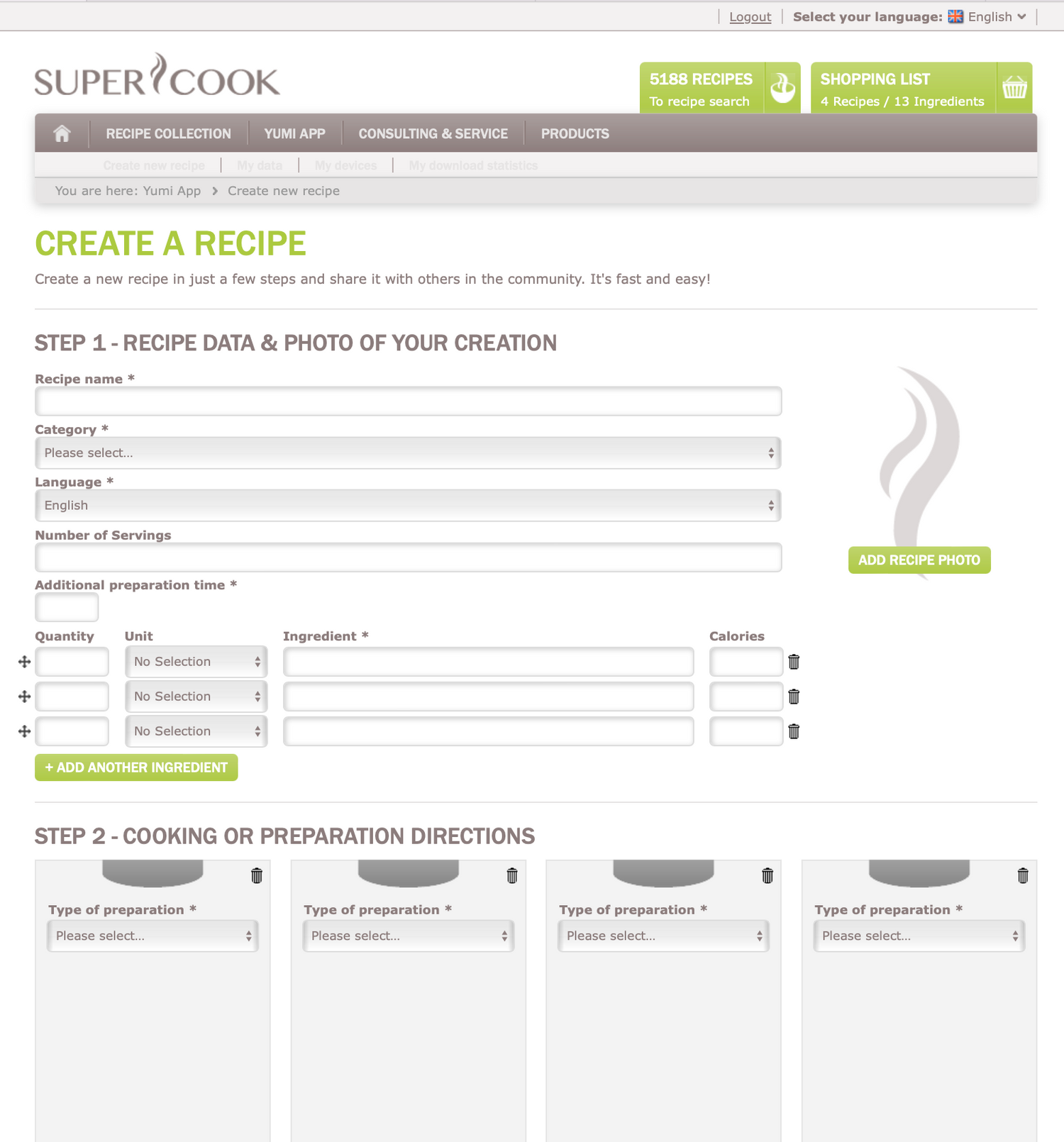 Recipe Tools & Learning – Supercook Ltd