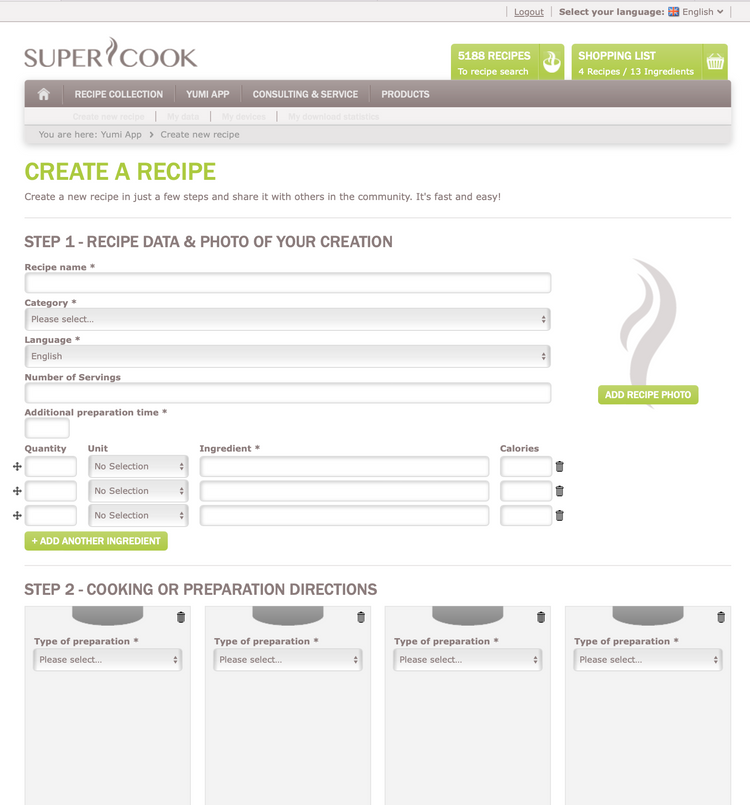 Recipe Tools & Learning – Supercook Ltd